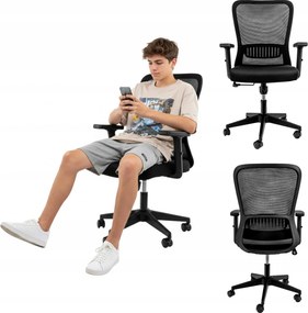 Kancelářská židle Furvero Otočná, ergonomická, nastavitelná normou