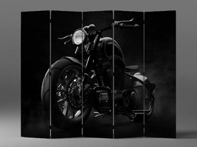 Liox Paraván černá motorka Rozměr: 225 x 180 cm