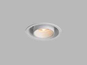 LED2 2252631 Hide, bílá nastavitelná bodovka, 10/20W 3000K, prům. 10cm