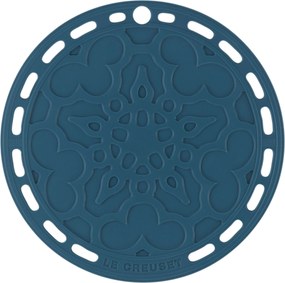 Podložka pod horké nádobí Le Creuset se vzorem 20 cm modrozelená