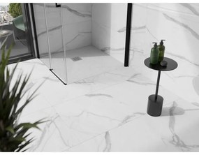 Mexen Stone+, čtvercová vanička z minerálního kompozitu 100 x 100 cm, bílá, 44101010