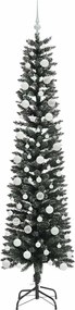 Umělý vánoční stromeček Zelená 210 cm PVC, plast a ocel 3395955