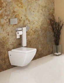 Isvea Isvea, SOLUZIONE WC sedátko, Soft Close, bílá (Purity), 40S30700I