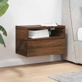 vidaXL Nástěnný noční stolek 45x26x28,5 cm [858598] Barva: dub sonoma