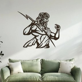 dřevo života Dřevěná dekorace ZEUS Zvolte rozměr (cm): 80x70, Zvolte barvu dekoru: Wenge