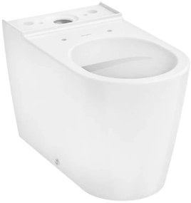 Hansgrohe EluPura S - WC kombi mísa, vario odpad, AquaFall Flush, Rimless, EcoSmart, bílá 60260450