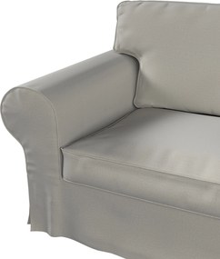 Potah na pohovku IKEA Ektorp 2-místná s lenoškou barva šedá látka sametová