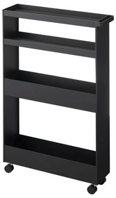 Matně černý ocelový koupelnový regál 48x80,5 cm Tower – YAMAZAKI
