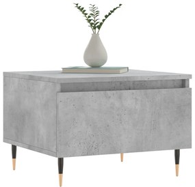 Konferenční stolky 2 ks betonově šedé 50 x 46 x 35 cm kompozit - Default Title