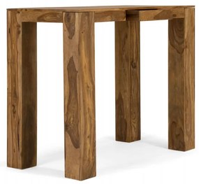 Barový stůl z masivu 135x70 Birmingham palisandr