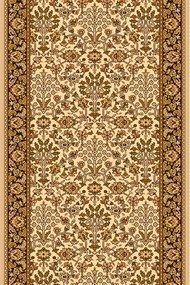 Běhoun vlněný Agnella Isfahan Itamar Krémový Šíře: 100 cm