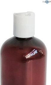 Dávkovač na mýdlo 300 ml hnědý s bílým DISC TOP BELA