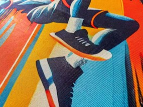 TZ Designový koberec „Basketbal“ Rozměr: 100x150 cm