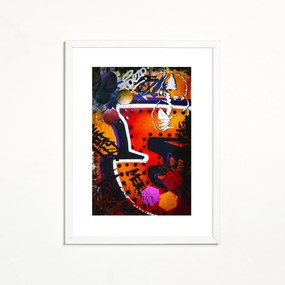 Maezo | Industrial Rám: Bílý, Velikost: 60 x 40 cm