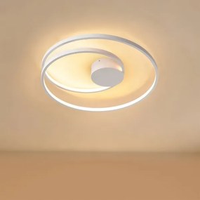 Brilagi- LED Stmívat. stropní svítidlo TWISTER LED/48W/230V pr. 50 cm bílá + DO