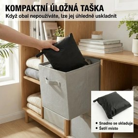 Ochranný obal na zahradní nábytek, 180 x 120 x 74 cm 84K-110V00BK