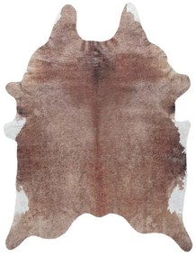 Ayyildiz koberce Kusový koberec Etosha 4112 brown (tvar kožešiny) - 100x135 tvar kožešiny cm