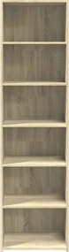 Skříň highboard dub sonoma 50 x 41 x 185 cm kompozitní dřevo 3281682