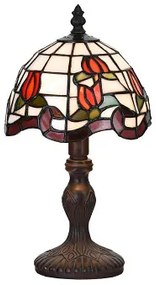 Stolní lampa Tiffany FLOWERS Clayre &amp; Eef 5LL-6156
