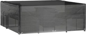 Plachta na zahradní nábytek s 16 očky 250x250x90 cm čtvercová 319302