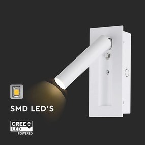 LED Solution Bílé vestavné LED svítidlo 2W 239986