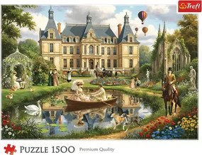 TREFL Puzzle Palác u vody / 1500 dílků / 85 x 58 cm