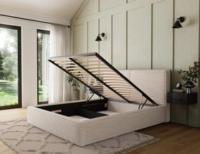 Pesillo postel + kovový rám/plynový píst/kontejner 140x200