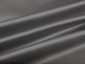 Biante Saténový běhoun na stůl polyesterový Satén LUX-004 Šedohnědý 35x140 cm