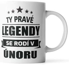 Sablio Hrnek Ty pravé legendy se rodí v únoru - 200 ml - espresso