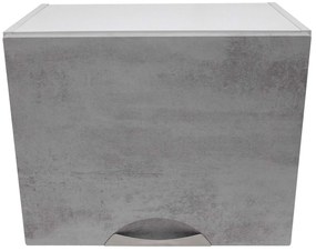 Bawor Horní skříňka výklopná barva beton korpus šedý 50 cm