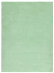 koberec BUNNY, zelená, imitace králíčí kožešiny velikost 140x190 cm | krásné koberce cz