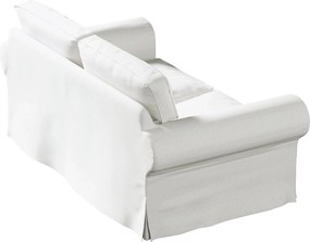 Potah na pohovku IKEA Ektorp 2-místná rozkládací  NOVÝ MODEL 2012 barva krémová látka pletený vzor