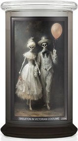 Velká svíčka Skeleton Couple Kringle Candle