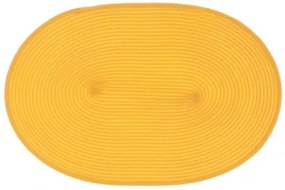 UniqueLiving Oválné prostírání Daisy žluté-45x30cm