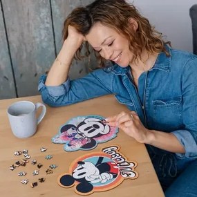 Trefl Wood Craft Origin - Puzzle - Stylová Minnie / 160 dílků / 24.4 x