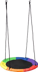 Zahradní houpačka hnízdo ROMAN 60 cm - multicolor