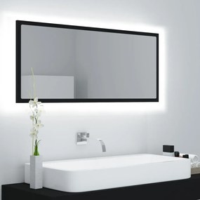 vidaXL LED koupelnové zrcadlo 100 x 8,5 x 37 cm akrylové [804940] Barva: dub sonoma