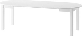 Rozkládací jídelní stůl Indus 105/240 cm bílý