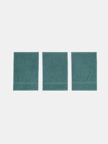Sinsay - Sada ručníků na ruce 3 pack - zelená