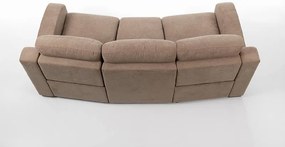 Pregio Italia sofa&relax Luxusní pohovky RESORT Provedení: 2 místná, Vzorník látek: tekno fibra 11 brown