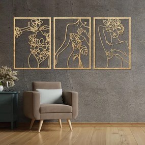 Elegantní nástěnná dekorace ženy – Moderní umění do interiéru | SENTOP PR0480