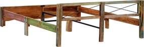 Rám postele masivní recyklované dřevo 180 x 200 cm 247668
