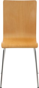 Sada 4 konferenčních židlí Pepe – přírodní