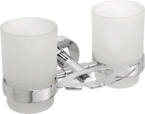 Sapho Sapho, X-ROUND držák kartáčků včetně sklenic, chrom, XR900