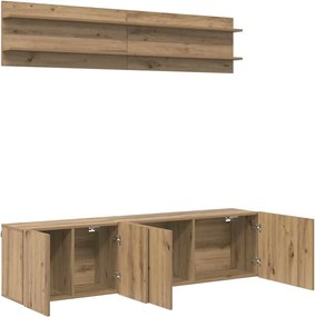 TV jednotky 6 ks dub artisan Kompozitní dřevo 3403569