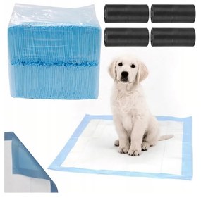 Tréninkové absorpční podložky pro psy rozměr M 45x60 - 100 ks