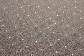 Condor Carpets, Běhoun na míru Udinese hnědý, šíře 200 cm, hnědá, chodba / předsíň