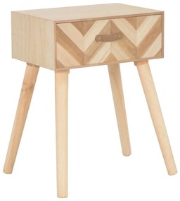 247376 vidaXL Noční stolek se zásuvkou 44 x 30 x 58 cm masivní dřevo