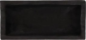 Černá dřevěná bedýnka / podnos na dekorování Paulo - 32*15*9 cm