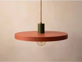 Kovové závěsné svítidlo v cihlové barvě ø 40 cm Ori – Micadoni
